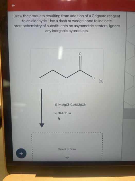 Solved Draw the products resulting from addition of a | Chegg.com