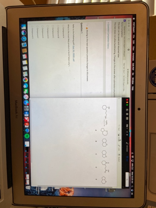 Solved Pdf Expert Fleet View Annotate Pof G Window Help 0 