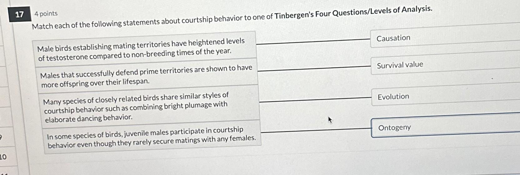 Solved 174 ﻿pointsMatch each of the following statements | Chegg.com