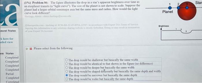 Solved a ment Status k here for ailed view em Status | Chegg.com