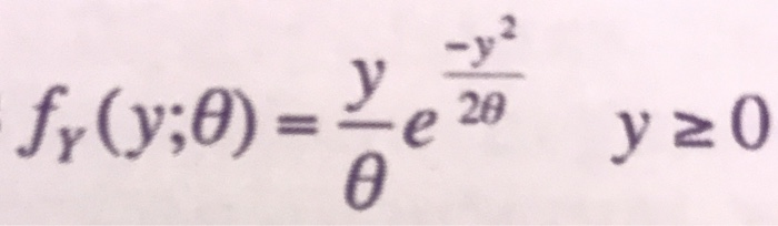 Solved Suppose a random variable follows a Rayleigh | Chegg.com