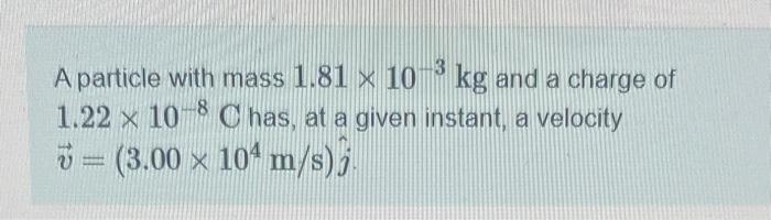 Solved What is the magnitude of the particle's acceleration | Chegg.com