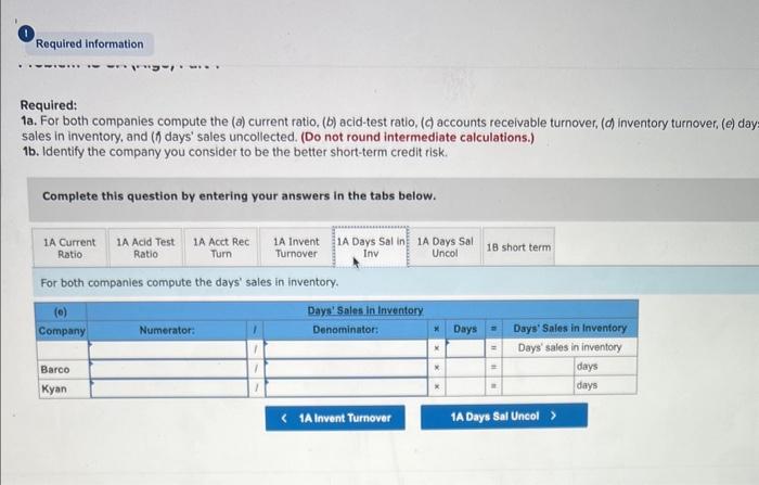 Solved Required information Problem 13-5A (Algo) Comparative | Chegg.com