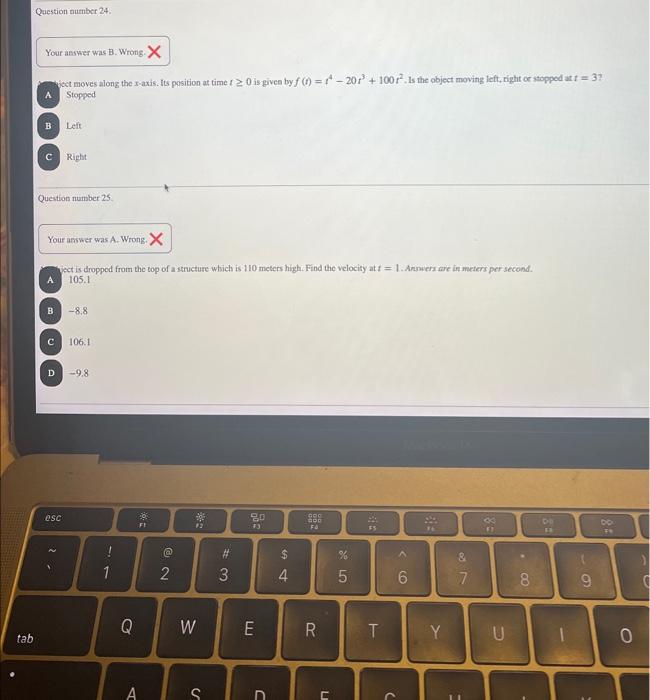 Solved eet moves along the x-axis. Its position at time t≥0 | Chegg.com