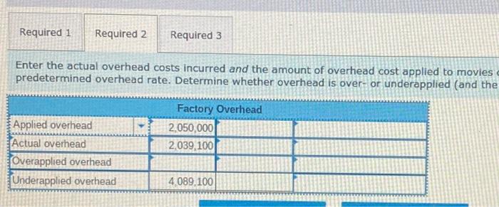Solved Exercise 2-27 (Algo) Computing applied overhead and | Chegg.com