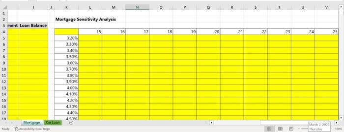 I need help with filling out some excel spreadsheets | Chegg.com