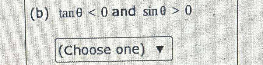 Solved (b) tanθ 0 | Chegg.com