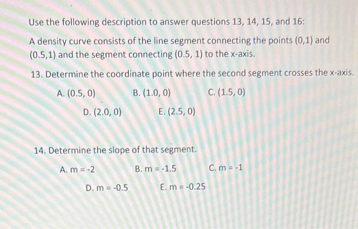 Solved Use the following description to answer questions | Chegg.com