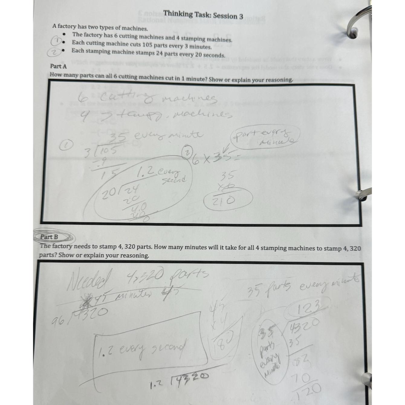 Solved Thinking Task: Session 3A factory has two types of | Chegg.com