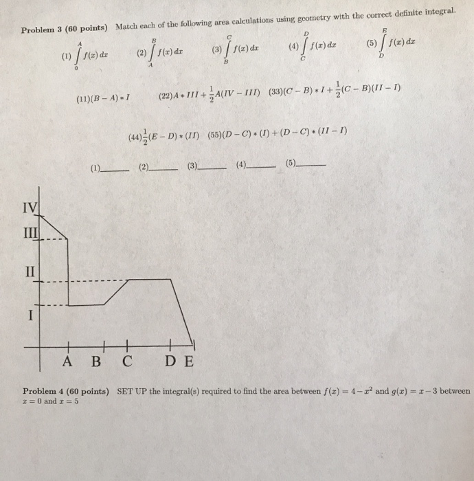 Solved Problem 2 ( 60 points) Match each of the following | Chegg.com
