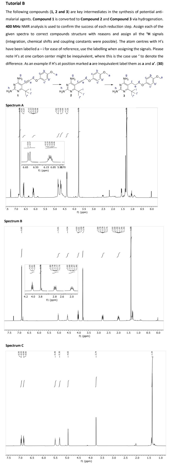 Solved Please help with the following Advanced Spectroscopy | Chegg.com