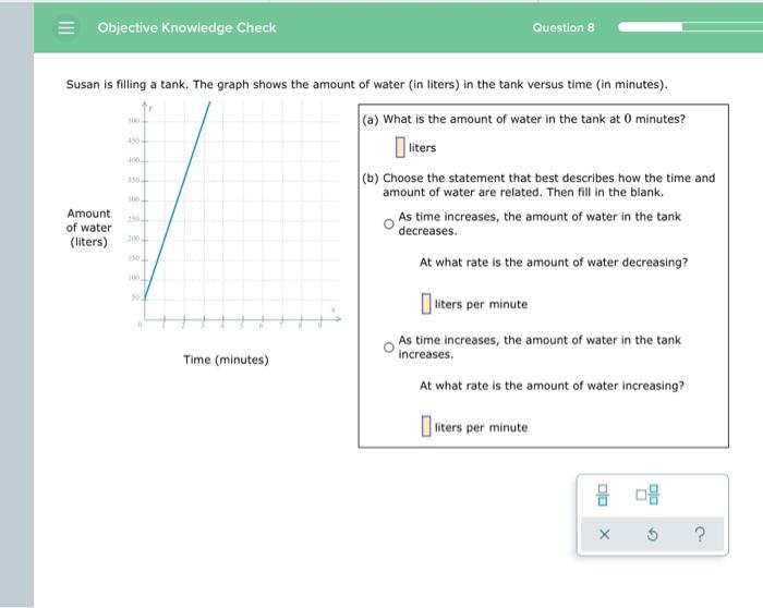 Solved = Objective Knowledge Check Question 8 100 Susan is | Chegg.com