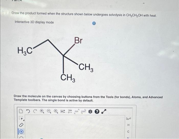 Solved Draw the product formed when the structure shown | Chegg.com