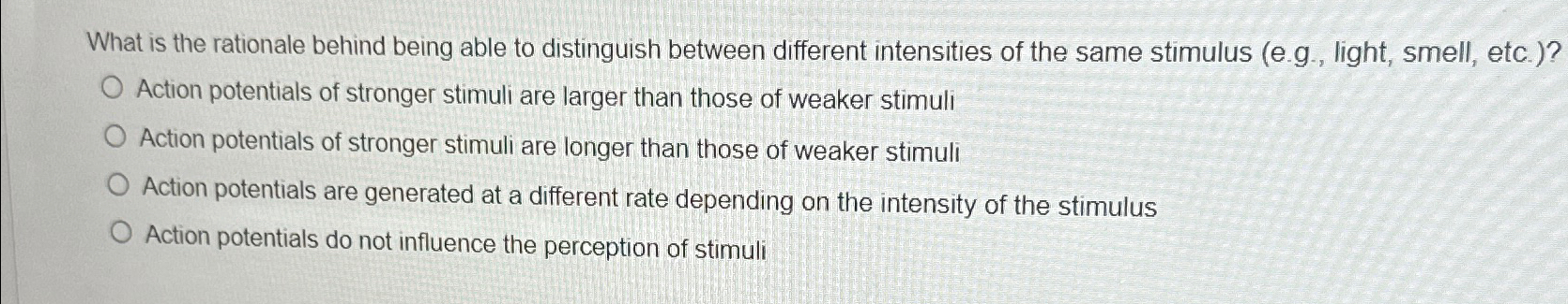 Solved What is the rationale behind being able to | Chegg.com