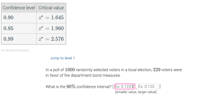 Solved In a poll of 1000 ﻿randomly selected voters in a | Chegg.com