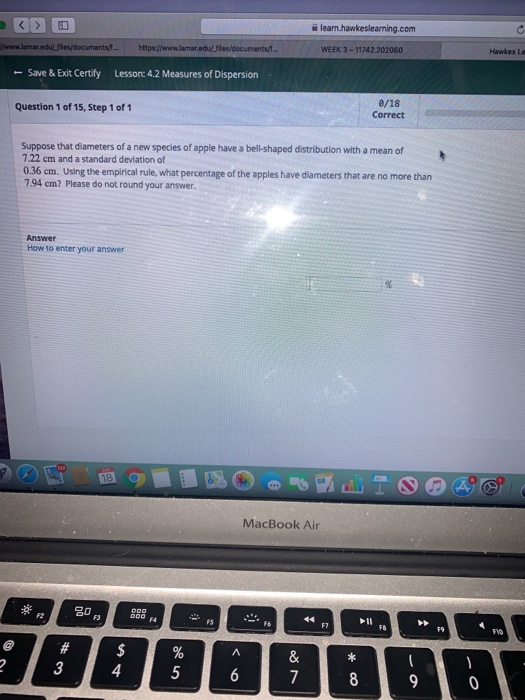 Solved learn.hawkeslearning.com | Chegg.com