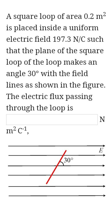 Solved A square loop of area 0.2 m2 is placed inside a | Chegg.com