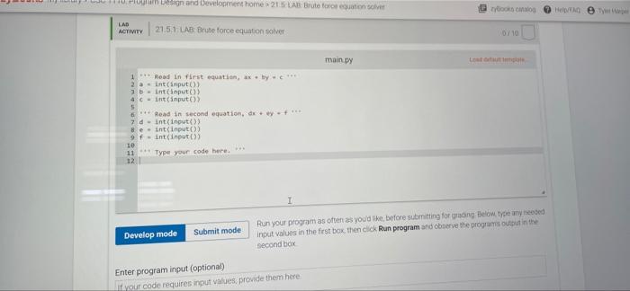 Solved library CSC 1110 Program Design and Development om | Chegg.com