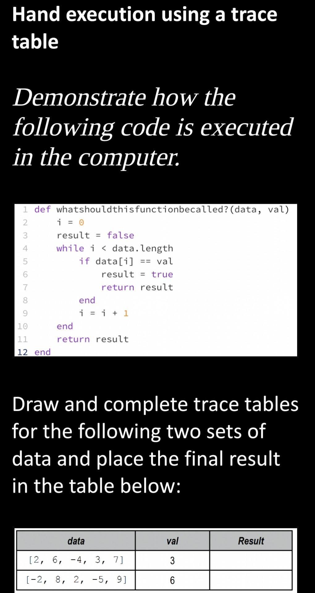 Solved please help me with this task .... I need to confirm | Chegg.com