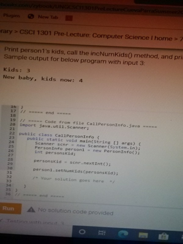 Answered: home CHALLENGE ACTIVITY 7.3.3: Basic class defini Answered: home CHALLENGE ACTIVITY 7.3.3: Basic class defini