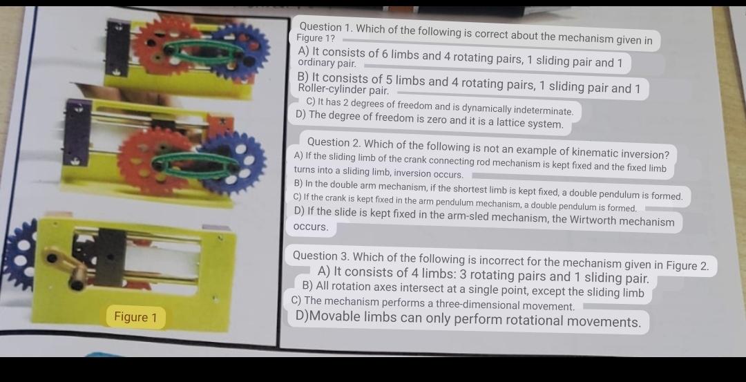 Solved Question 1. ﻿Which of the following is correct about | Chegg.com