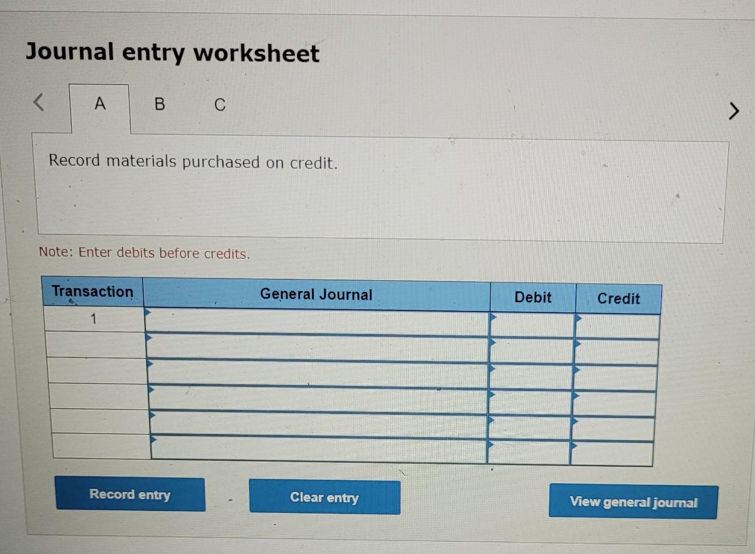 Solved Prepare journal entries to record the following | Chegg.com