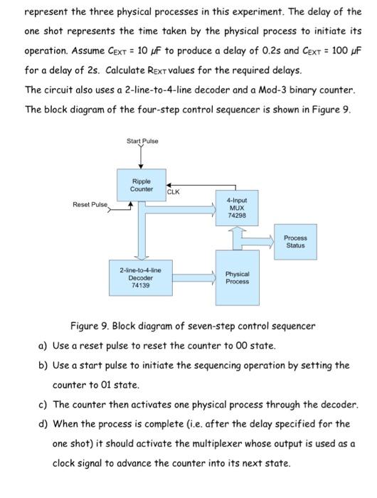 Solved 6 Application: Three-Step Control Sequencer | Chegg.com