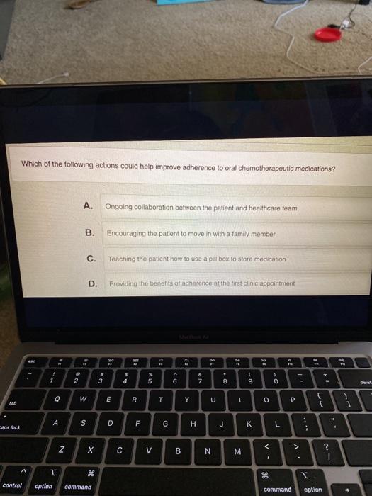 Solved Which of the following actions could help improve | Chegg.com