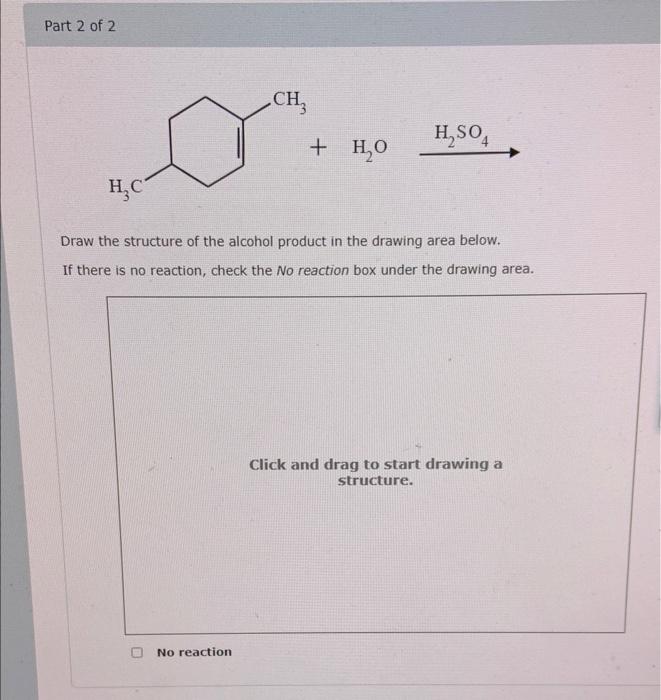 Solved Draw The Product Formed In Each Reaction Below Part