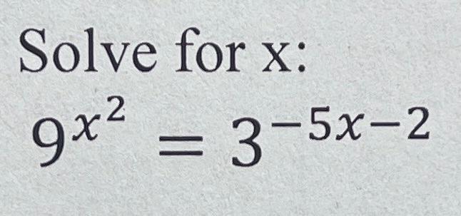 Solved Solve for x and please show all of the steps of how | Chegg.com