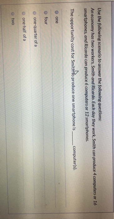 Solved Use the following scenario to answer the following | Chegg.com