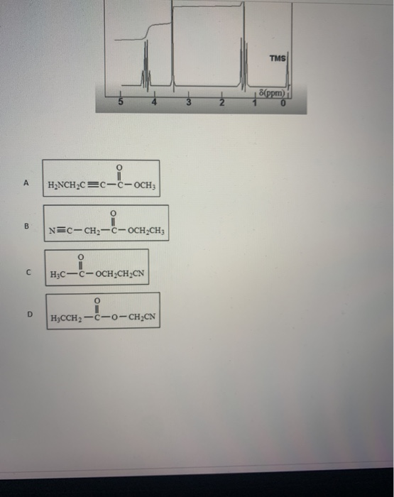 Solved Which structure best fits the spectroscopic data | Chegg.com