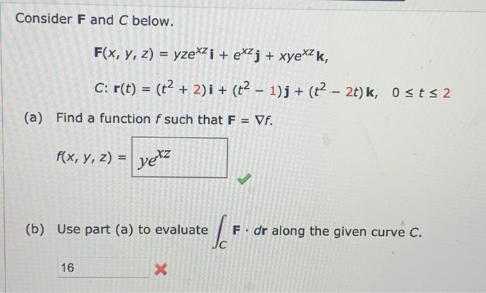 Solved Consider F and C below. | Chegg.com