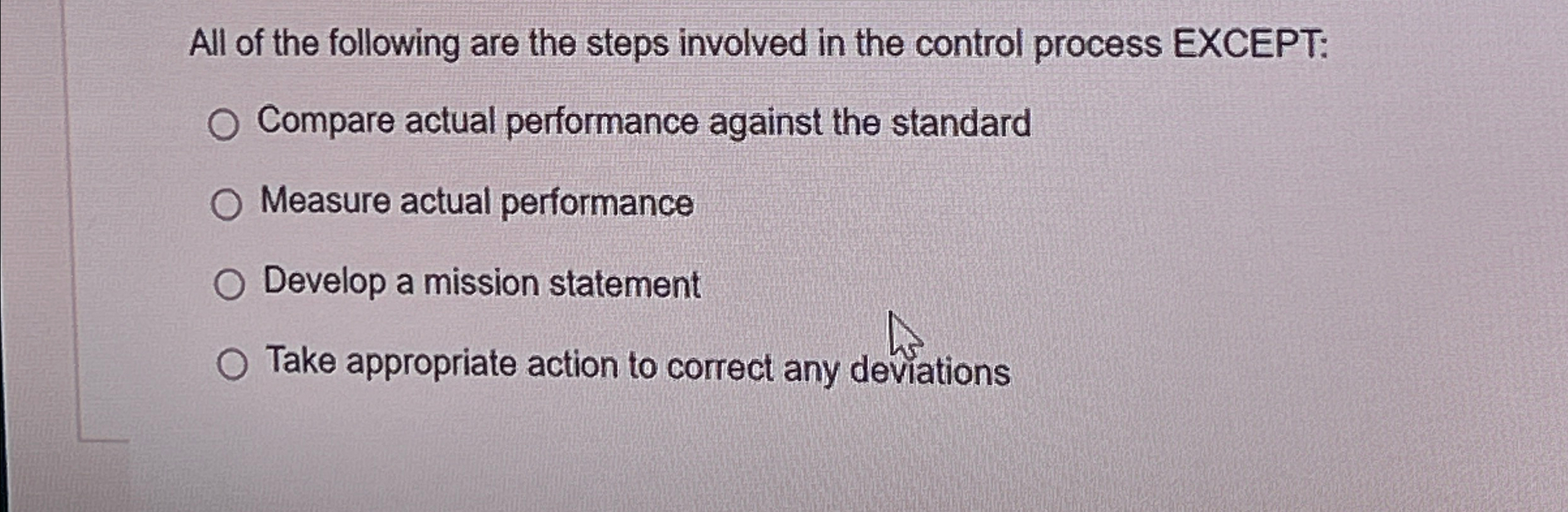 Solved All of the following are the steps involved in the | Chegg.com