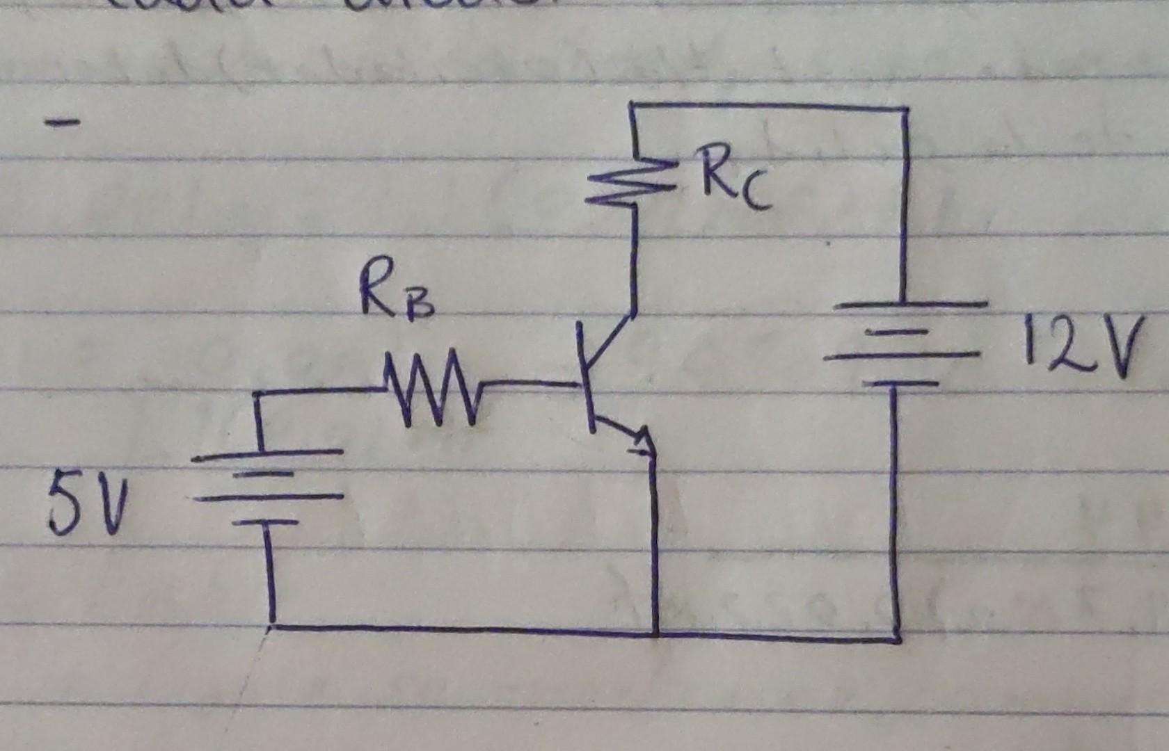 Solved calculate they values of Rb ando Rc such that they | Chegg.com