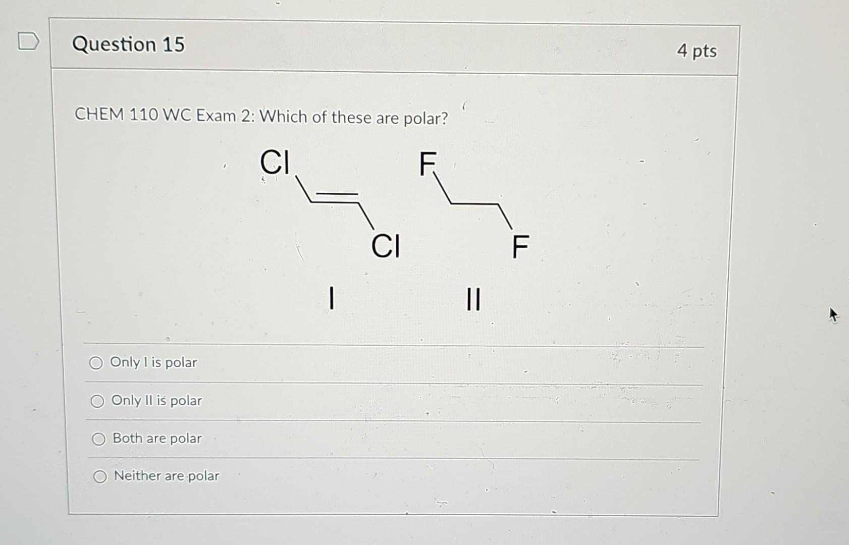 Solved CHEM 110 WC Exam 2: Determine the hybridization of | Chegg.com