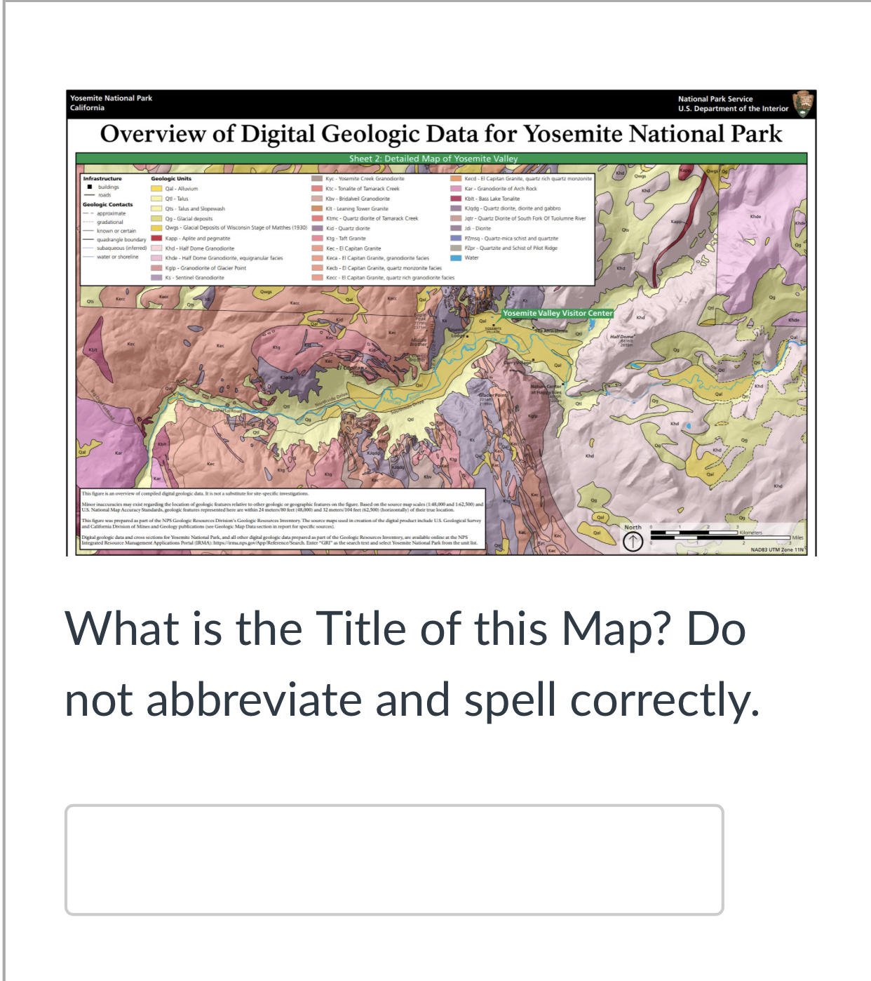 Solved What is the Title of this Map? Do not abbreviate and | Chegg.com