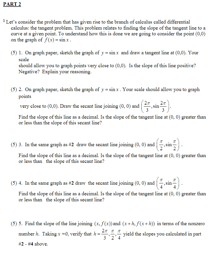 Solved PART 2?1 ﻿Let's consider the problem that has given | Chegg.com