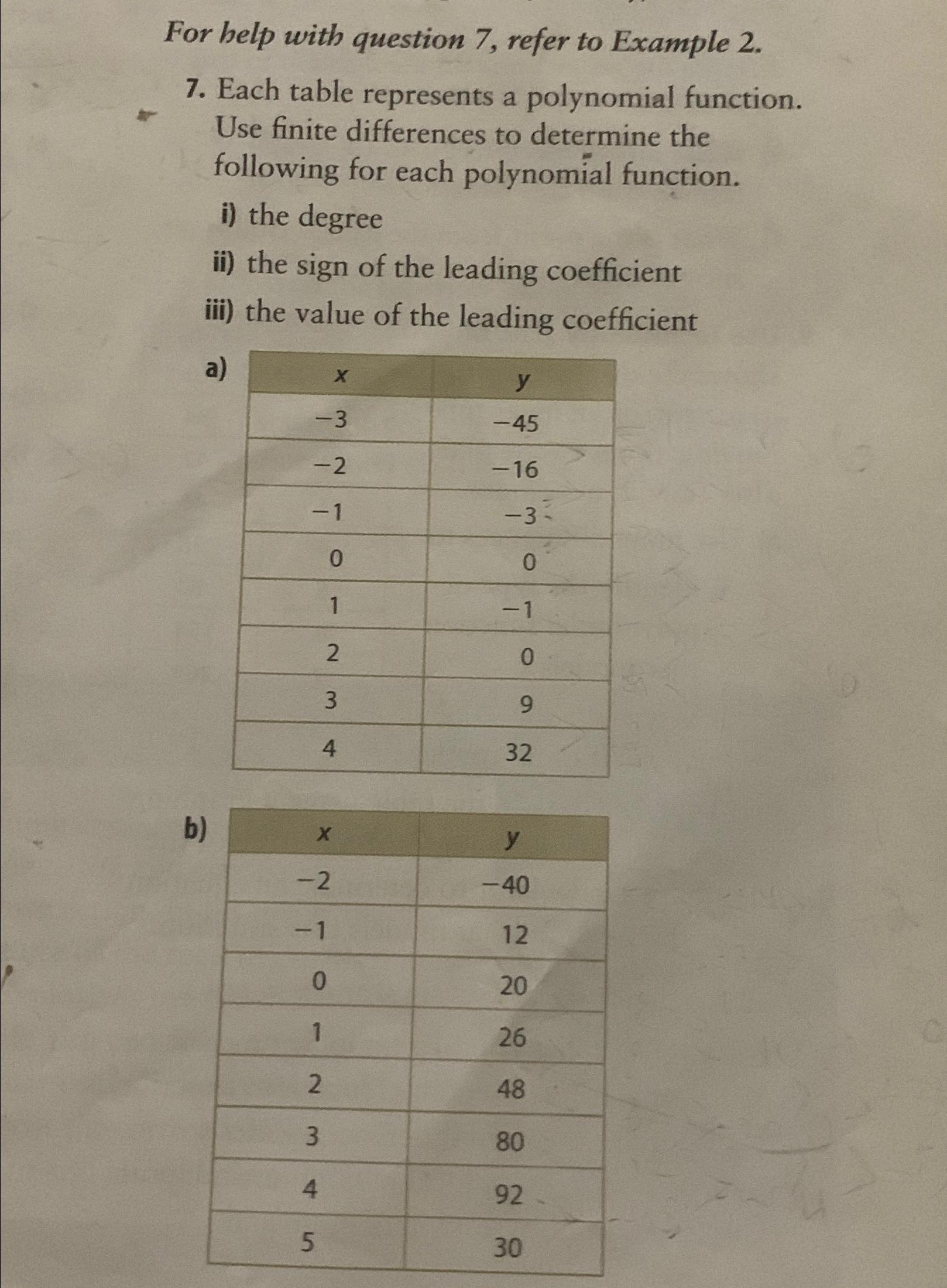 Solved For help with question 7, ﻿refer to Example 2.7. | Chegg.com