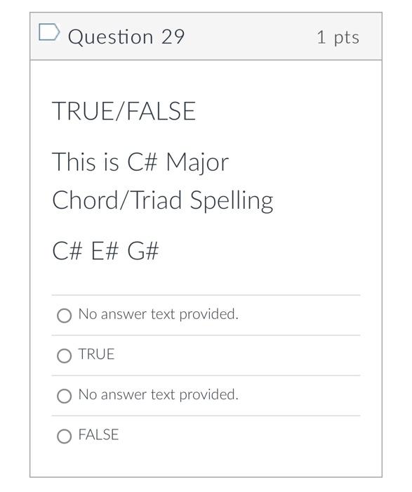Spell B Major Chord/Triad B DF BD\# \#\# No answer | Chegg.com