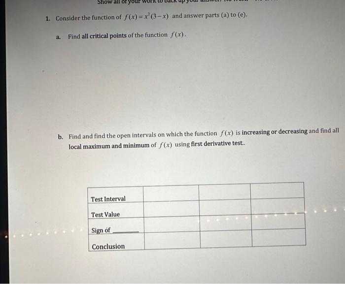 Solved make sure you fill in the charts and show me step by | Chegg.com