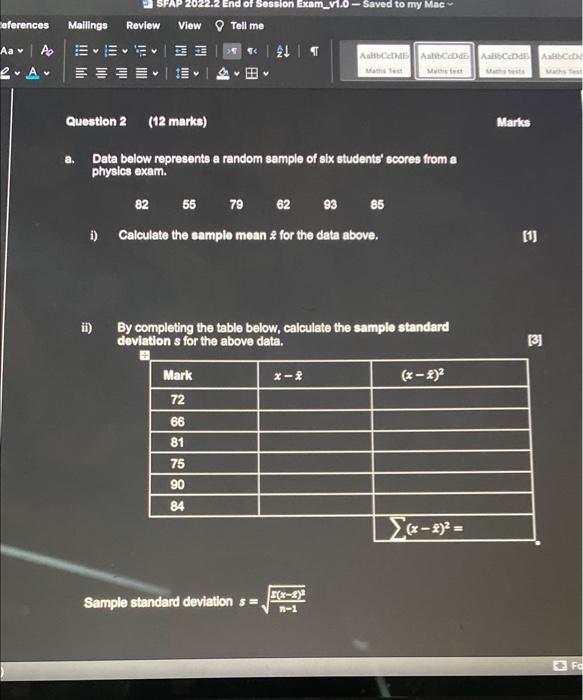 Solved Data below represents a random sample of slx | Chegg.com