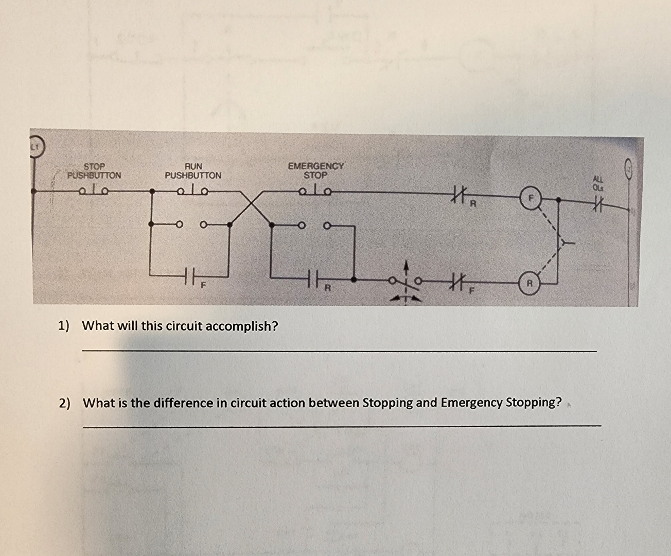 Solved What will this circuit accomplish?What is the | Chegg.com
