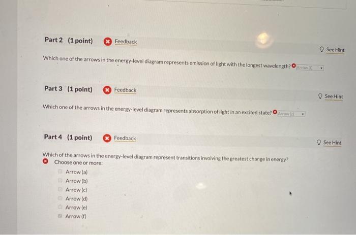 Solved OS 05 Question (4 points) This energy-level diagram | Chegg.com