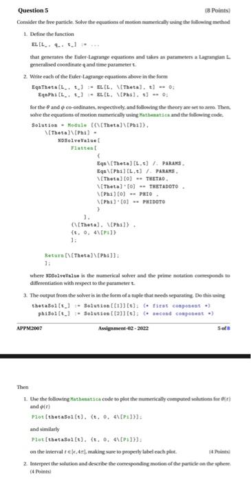 Solved - Read all the instructions and questions carefully. | Chegg.com