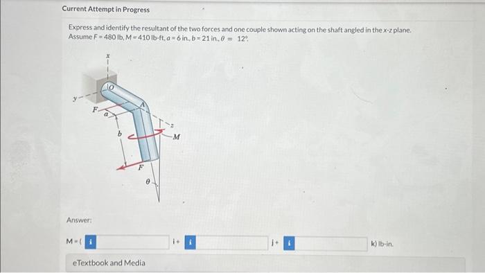 Solved Current Attempt in Progress Express and identify the | Chegg.com