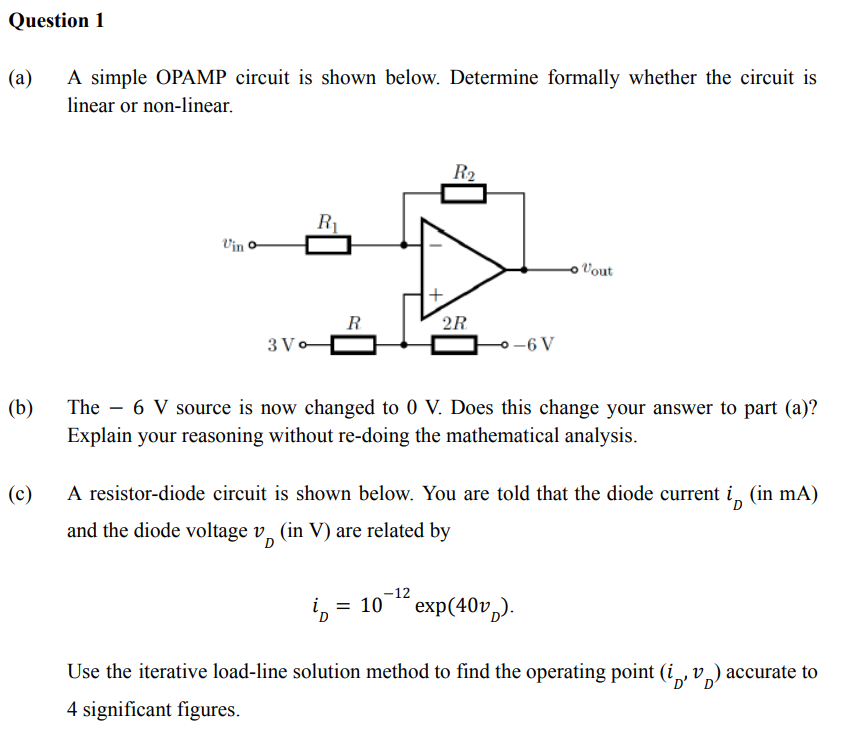 Solved answer all parts of the question and show working | Chegg.com