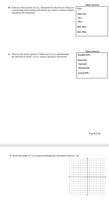 Solved Q.\#5 Let f(x)=x22(x+1), where | Chegg.com