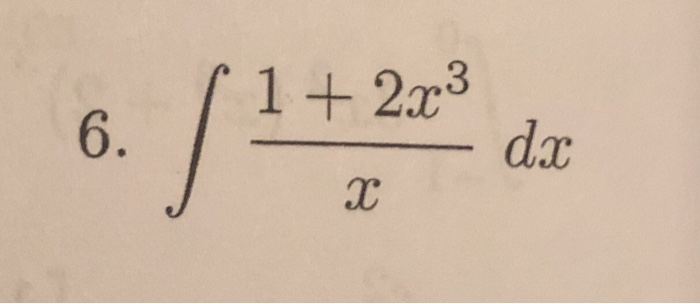 Solved For Exercises #1 to #8: Determine the indefinite | Chegg.com