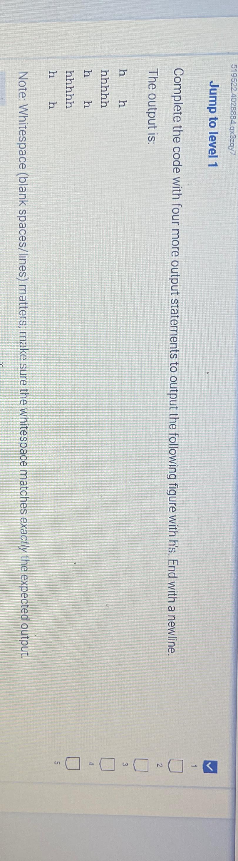 Solved 5195224028884 ﻿qx 3zqy7Jump to level 1Complete the | Chegg.com